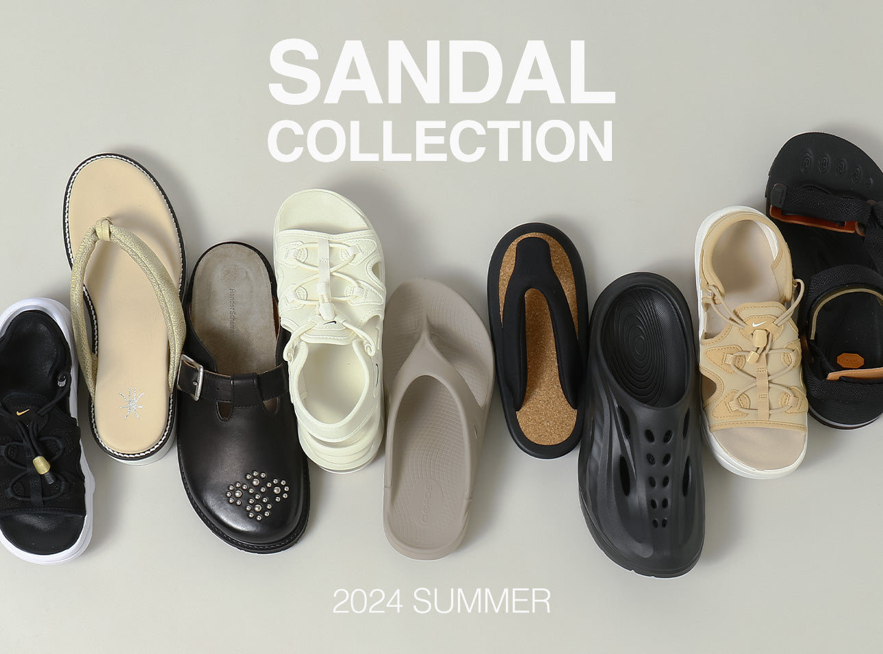 2024 SUMMER SANDAL COLLECTION | FIGURE ONLINE (フィギュアオンライン) 【公式通販】