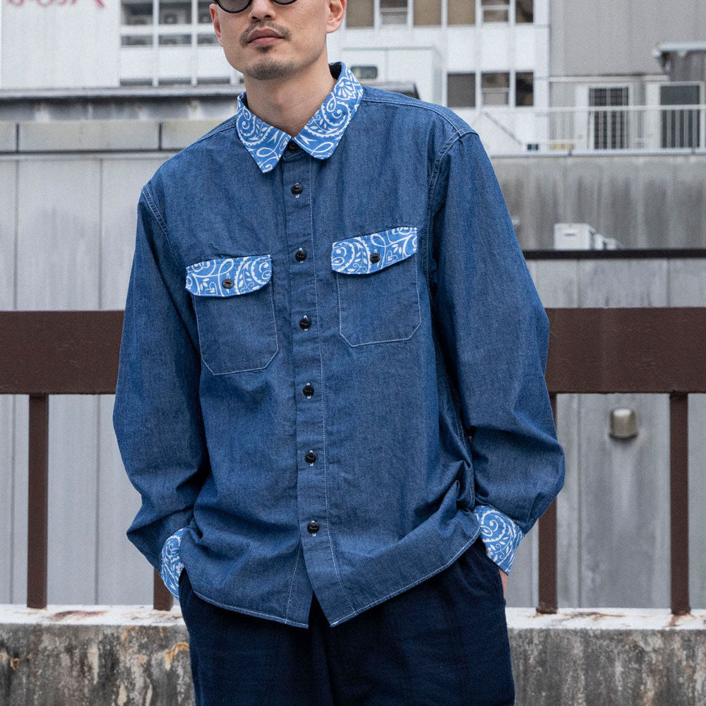 BANDANA REMAKE SHIRT - CHALLENGER (チャレンジャー) - tops (トップス) | FIGURE ...